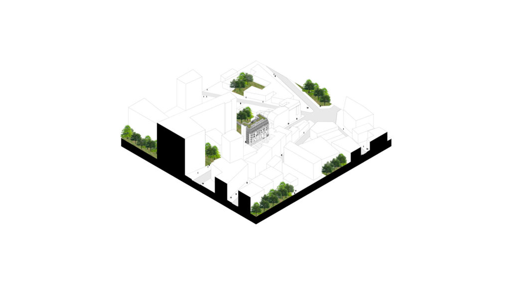 Real estate complex of 30 apartments - Labrouste - B+A Architectes