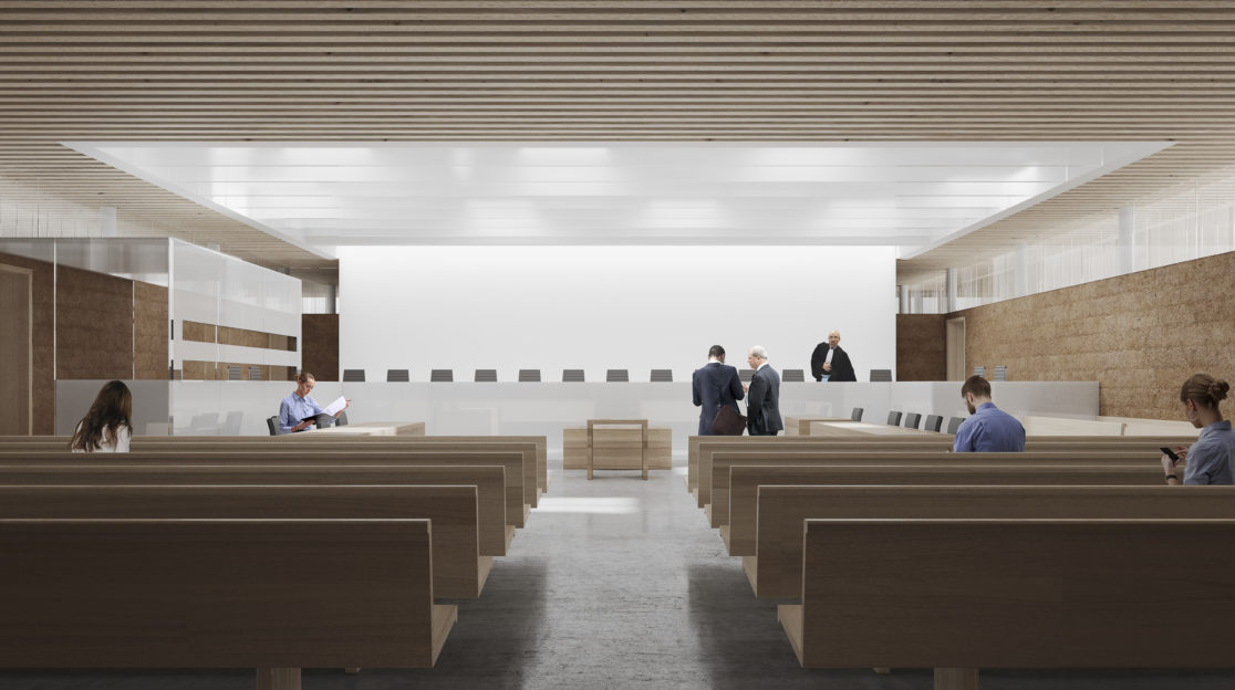 Tribunal Judiciaire d'Evry-Courcouronnes - B+A Architectes