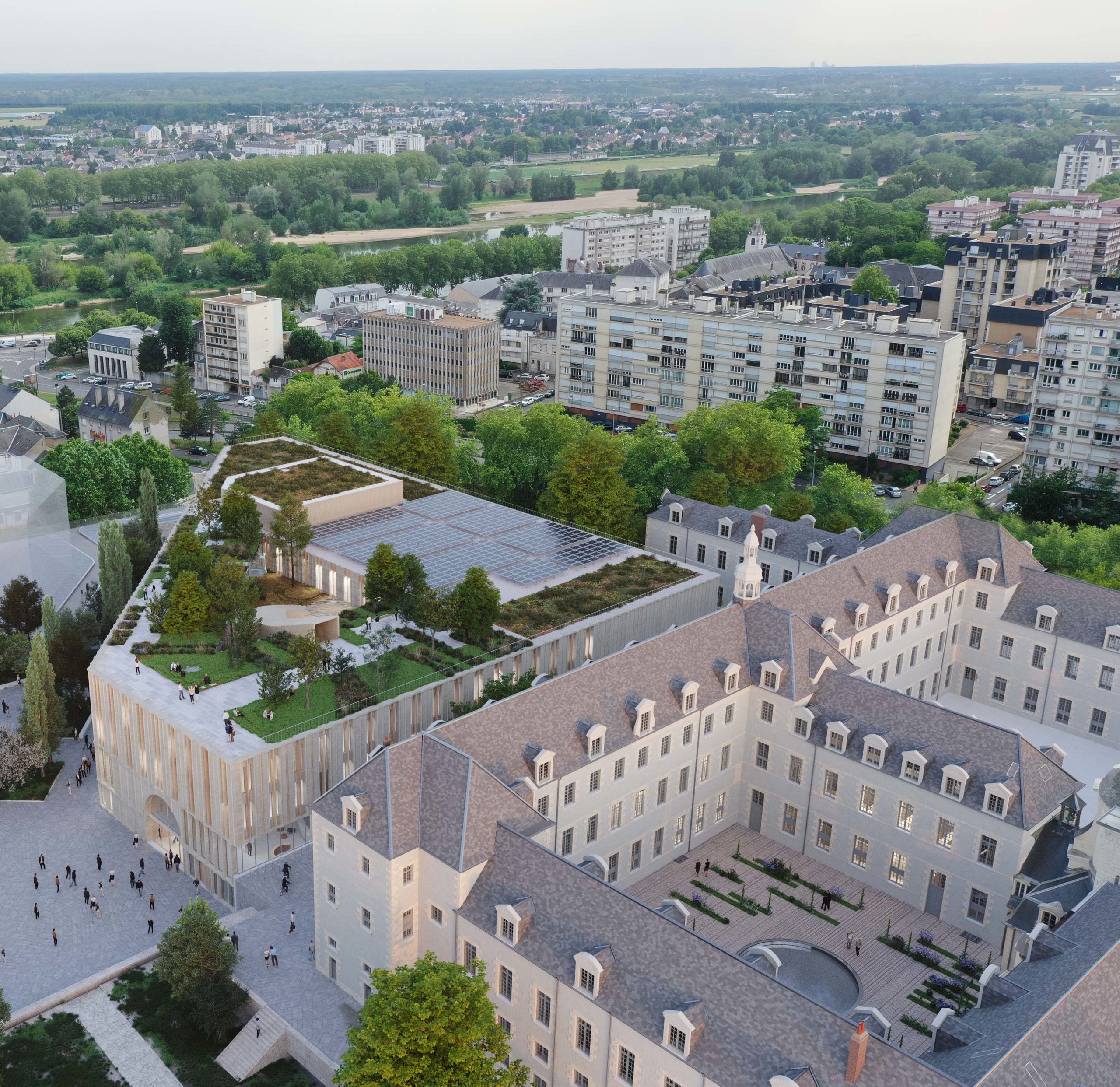 U.F.R Droit-Économie-Gestion de l'Université d'Orléans - B+A Architectes